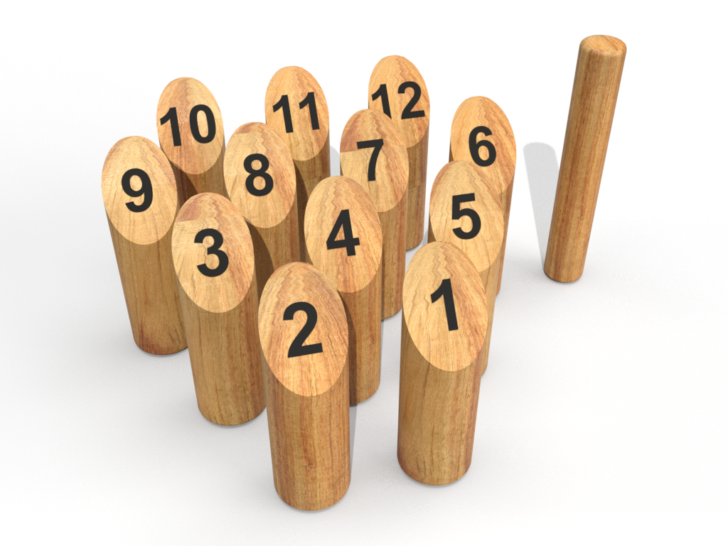 Number Kubb Set – Outdoor Toys Manufacturer – Kangjie